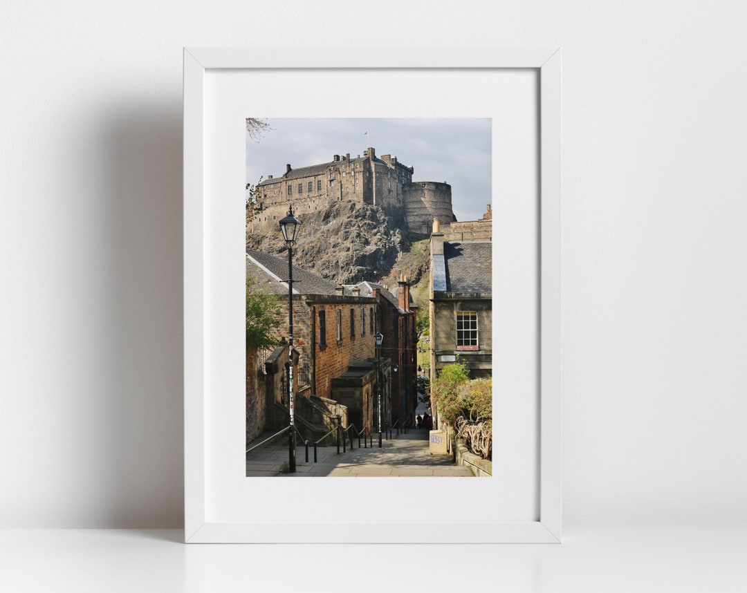 Edinburgh Vennel Steps Photography Print - Etsy