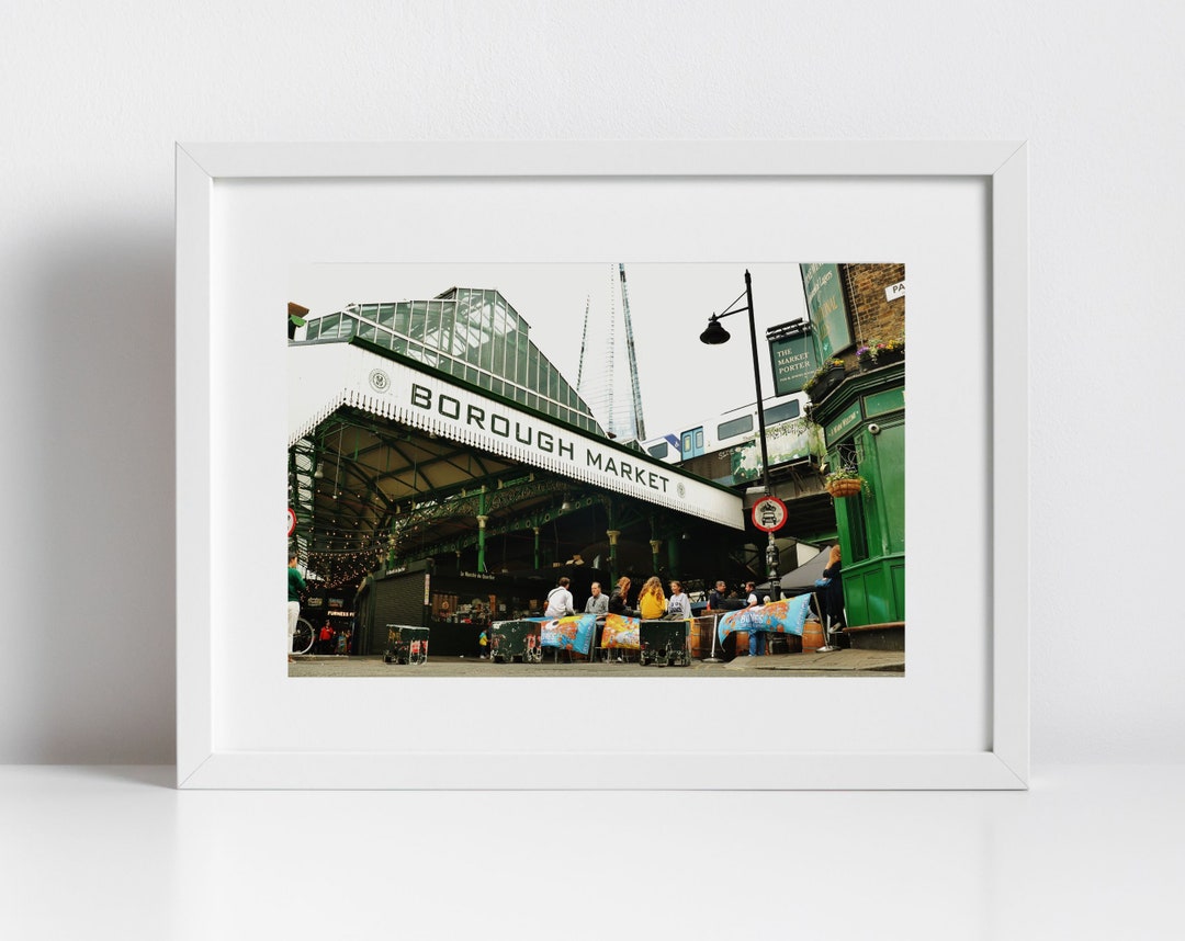 Borough Market Print London Photography Art - Etsy