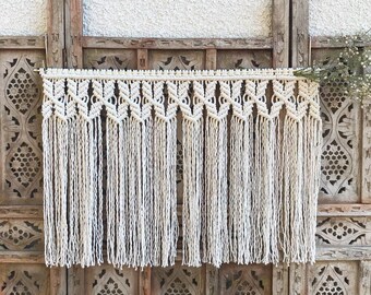 Rideaux macramé | Etsy
