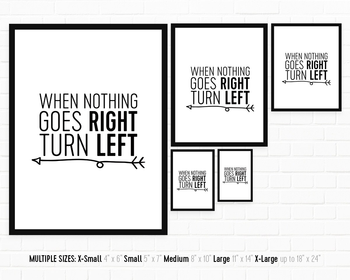 Inspirational Printable Poster for Your Home or Office When Nothing ...