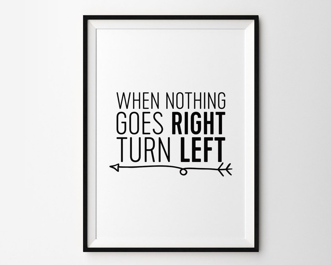 Inspirational Printable Poster for Your Home or Office When Nothing ...