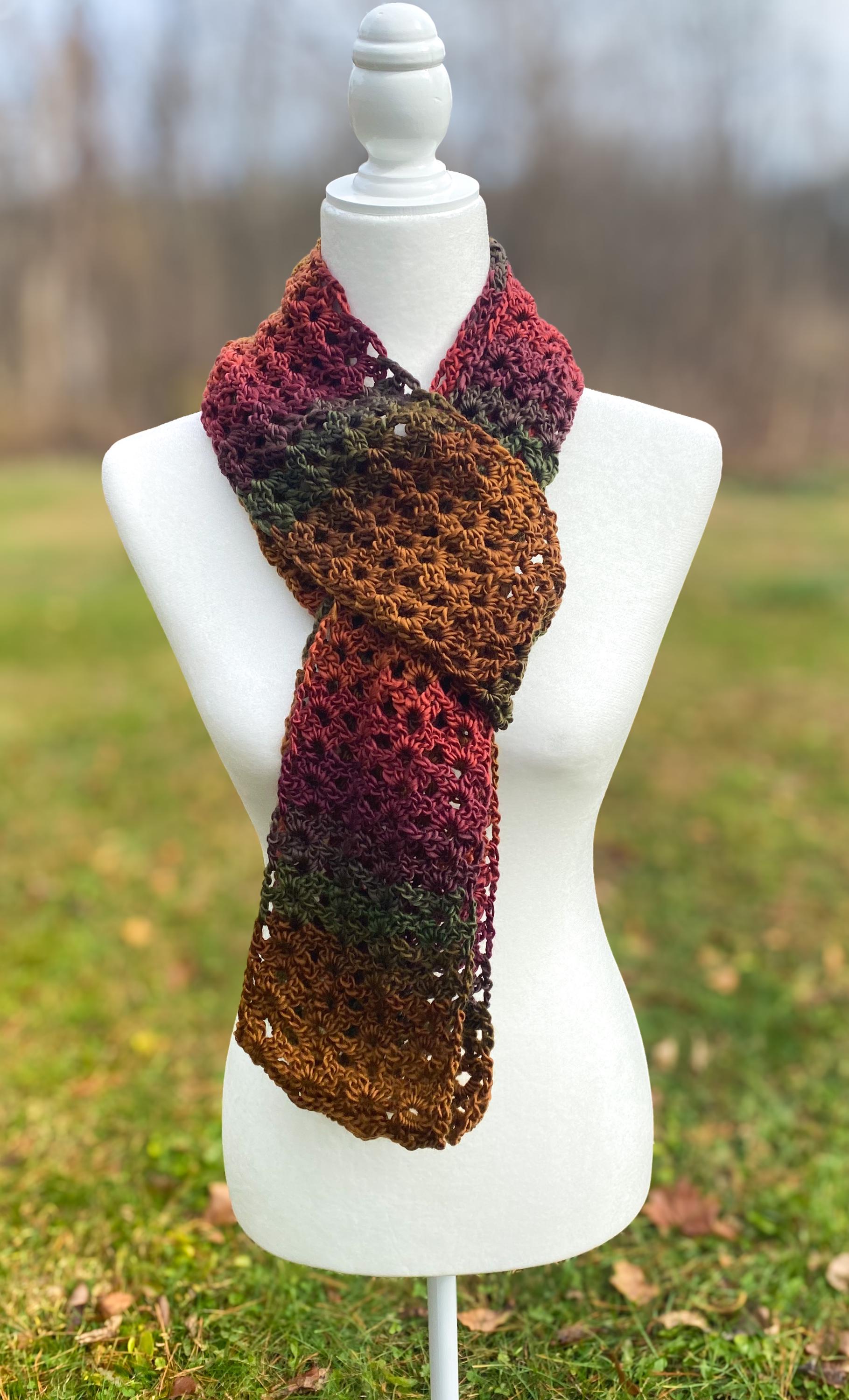 Elegant Lacy Crochet Scarf - for All Seasons - Etsy