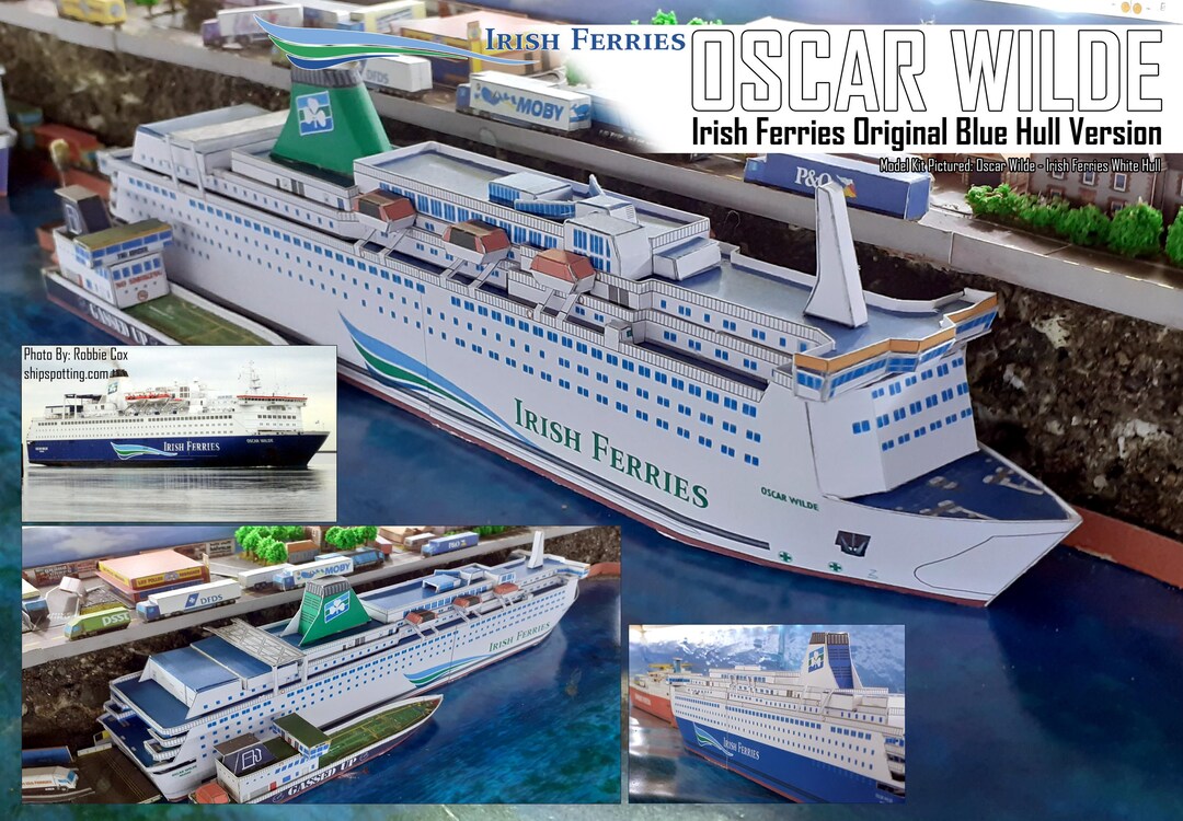 Oscar Wilde - Irish Ferries (double Pack, Blue & Promo White) Model ...