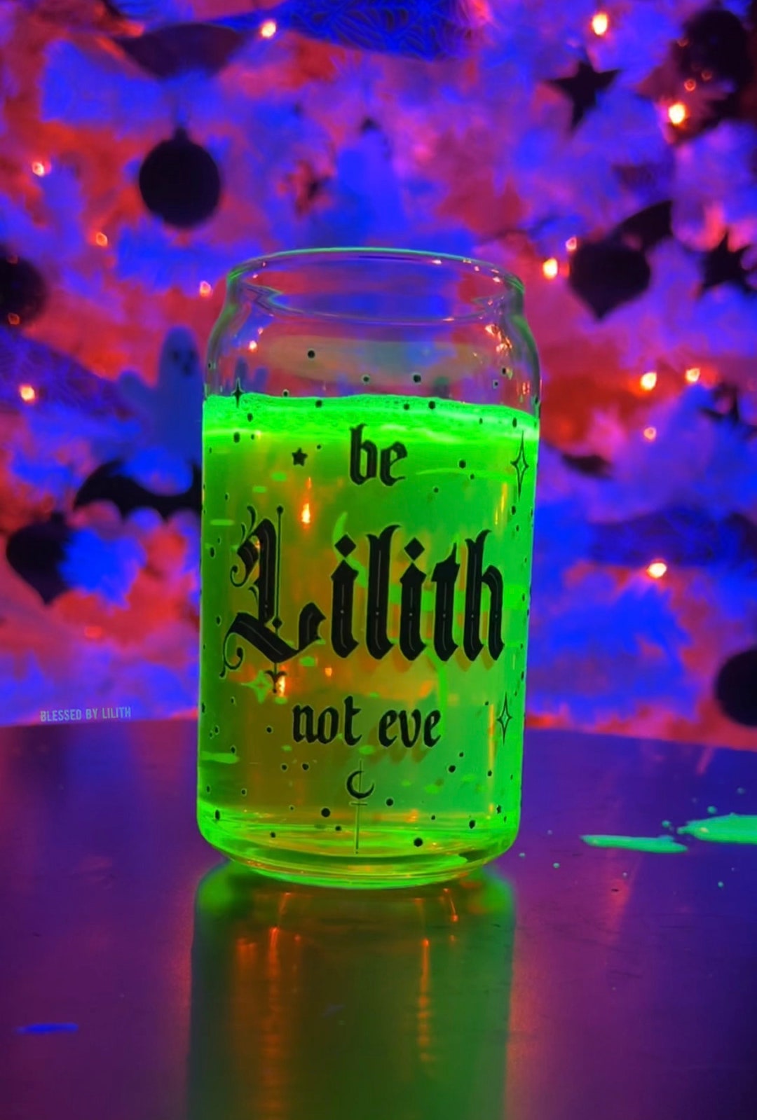 Be Lilith Libbey Glass 16oz - Etsy