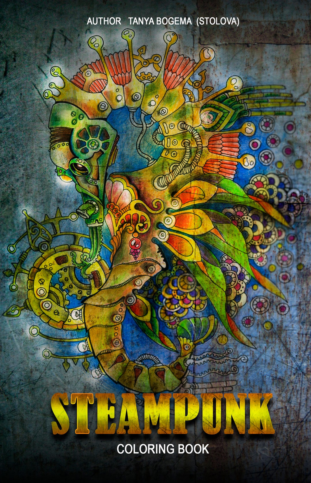 Steampunk Adult Coloring Book (coloring Pages, Coloring Book Printable ...