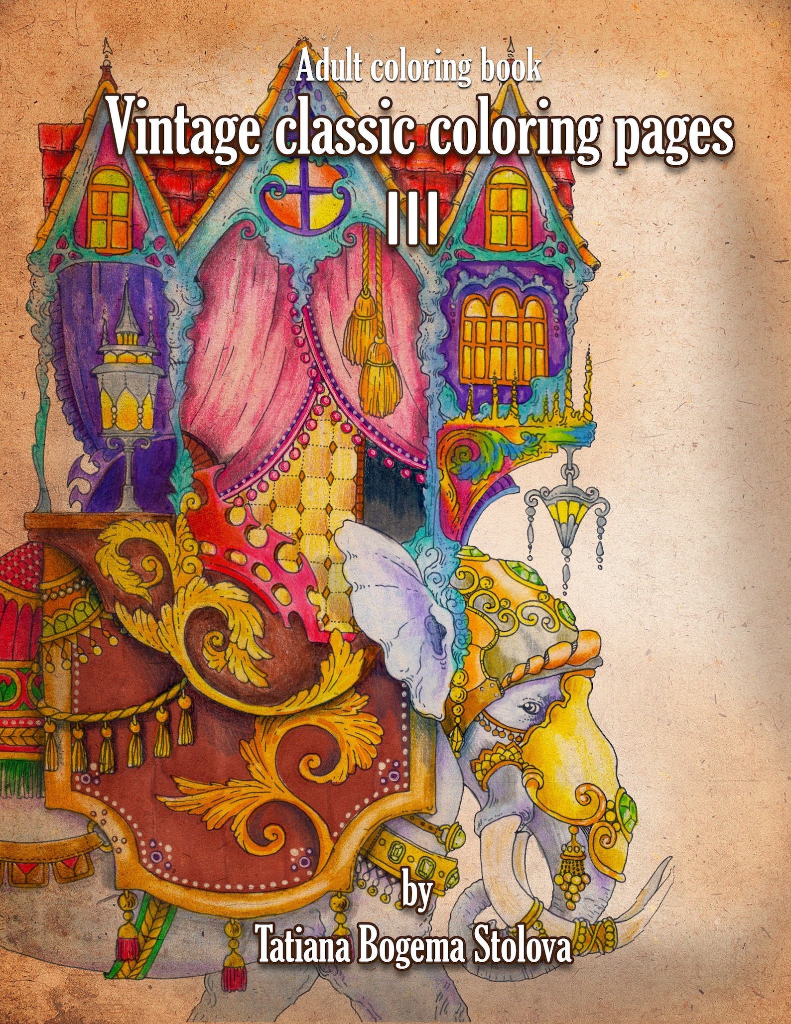 Vintage Classic Coloring Pages III: Relaxing Coloring Pages - Etsy