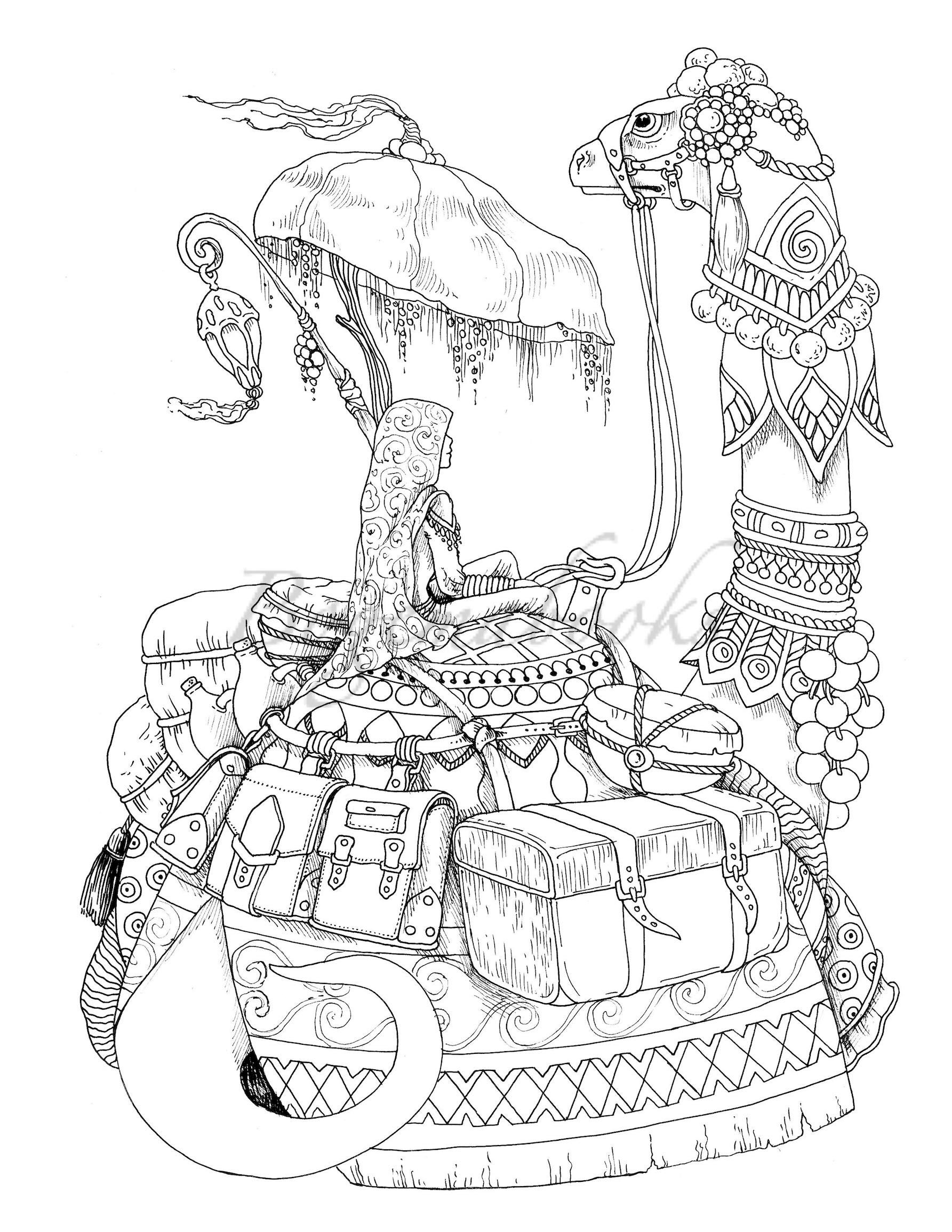 Vintage Classic Coloring Pages II: Relaxing Coloring Pages - Etsy