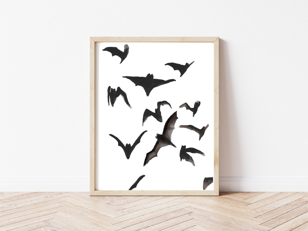 Bats Art Print - Etsy