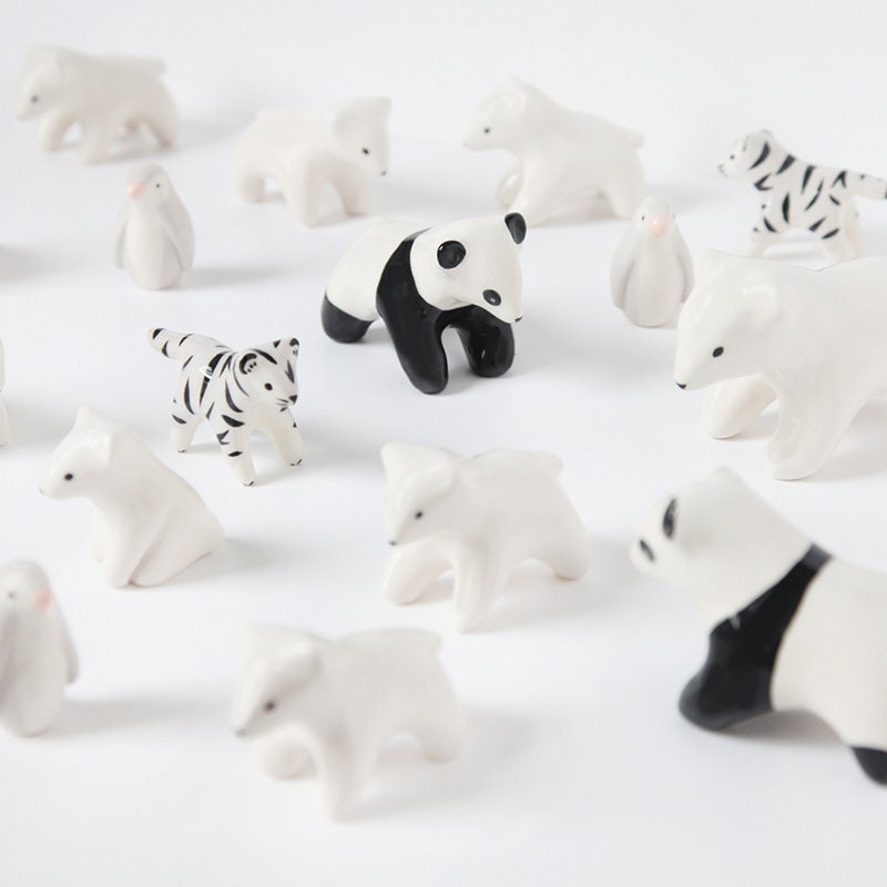 Panda / Ceramic Sculpture | Etsy