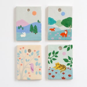 Mini Frame - Flowering Tree - Etsy