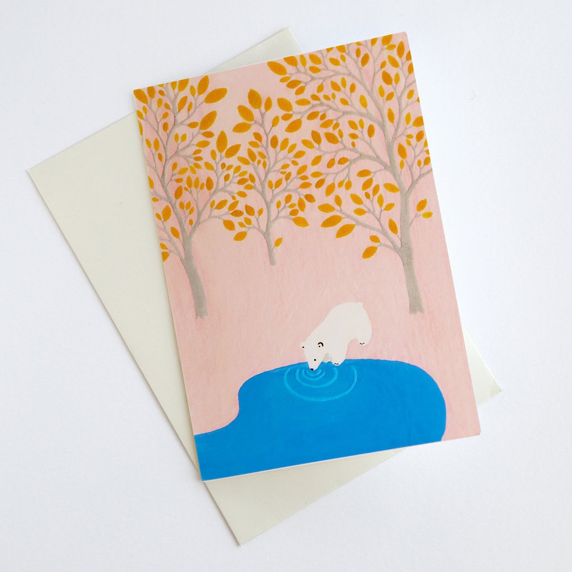 Greeting Card - Bear - Etsy