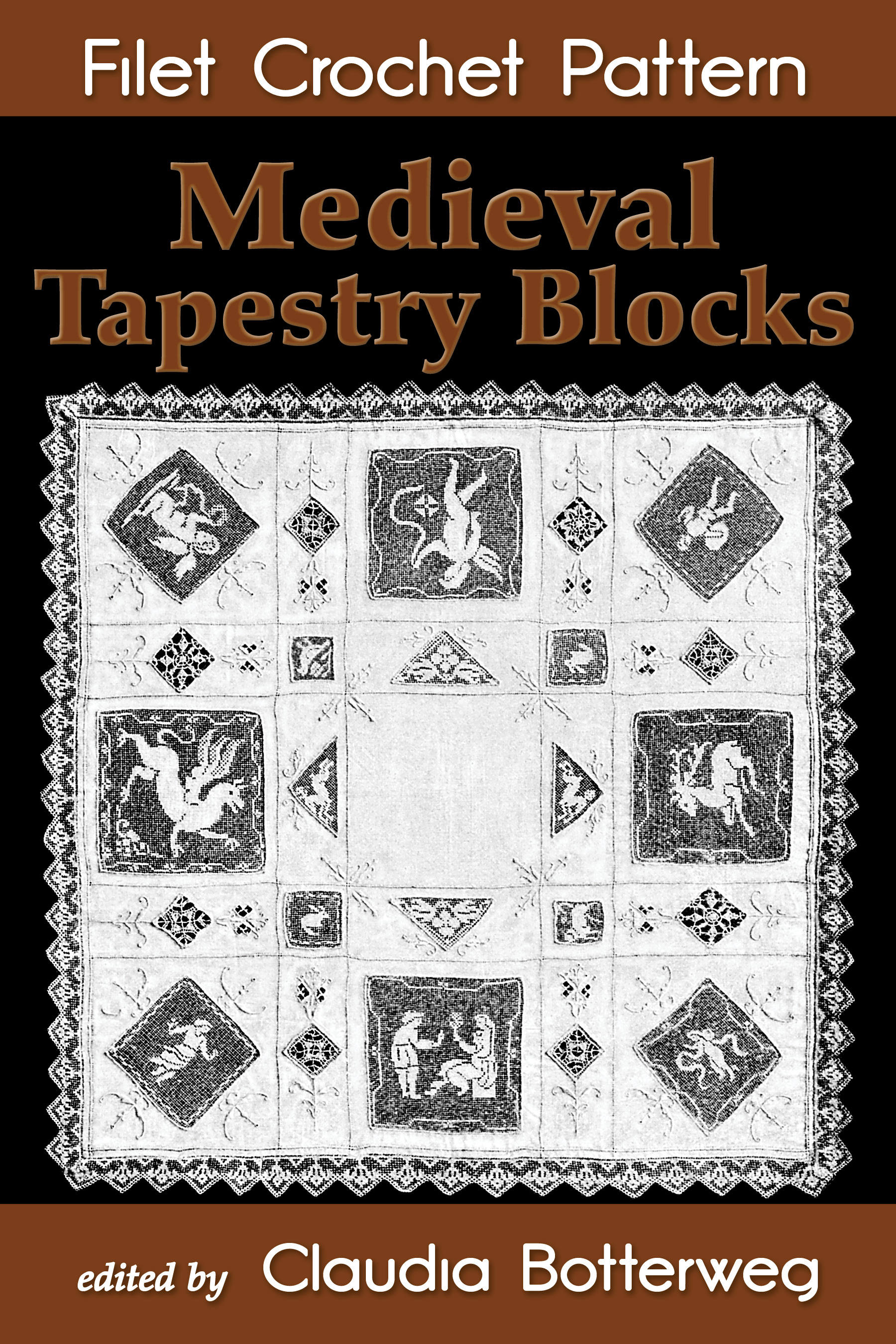 Medieval Tapestry Blocks Filet Crochet Pattern - Etsy