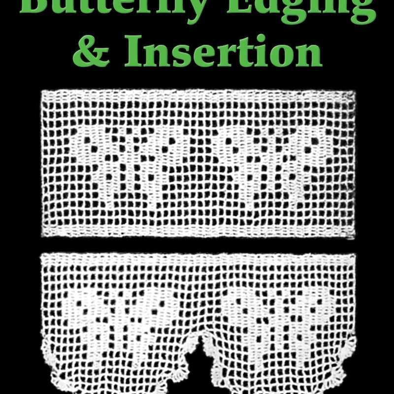 Filet Crochet Patterns - Etsy