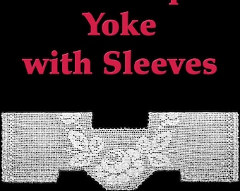 PDF Vintage 1970s 'rose Garden' Lacy Filet Crochet - Etsy