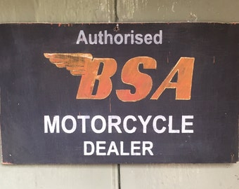 Bsa Dealer Sign - Etsy