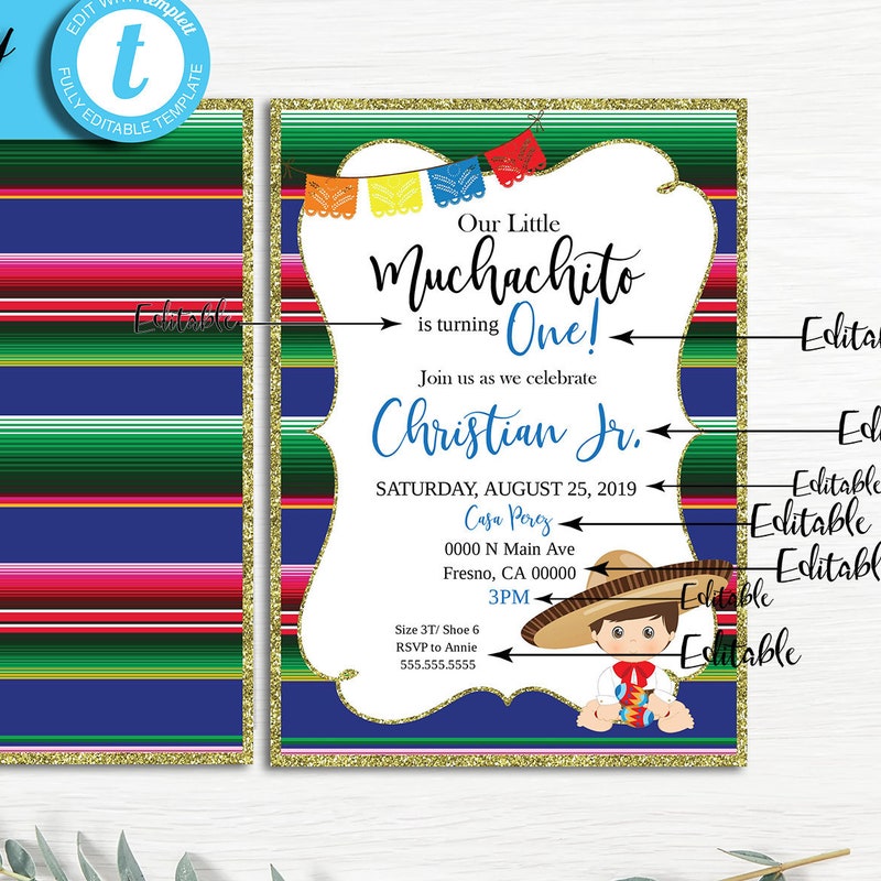 Charro Invitations - Etsy