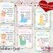 Sea Creatures Christian Valentines Day Cards Printable Bible Verses ...