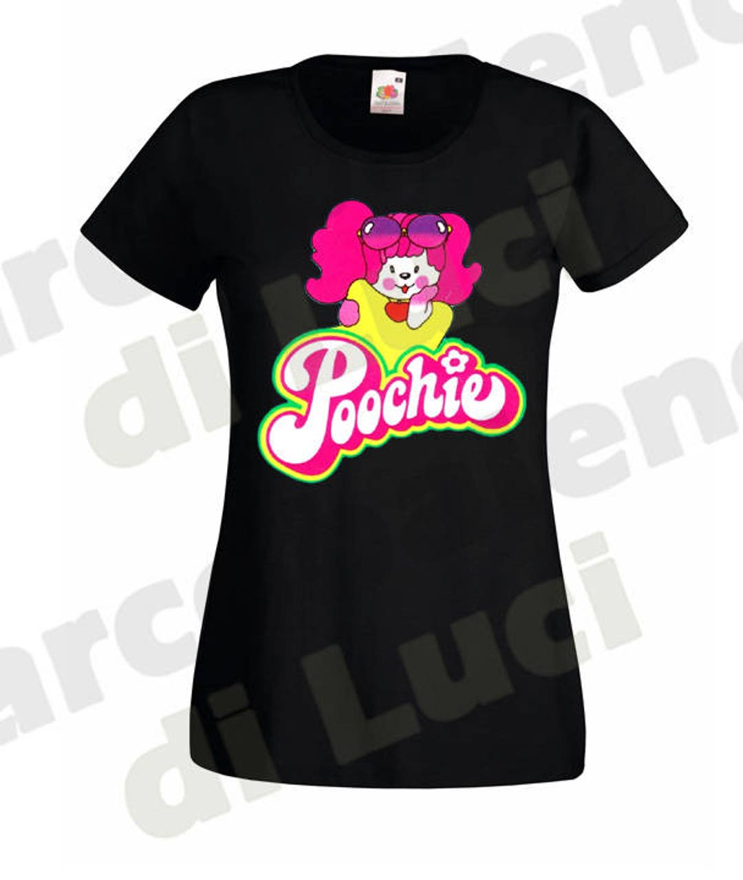 T-shirt for Lady Women Poochie Comics T-shirt Cartoon Characters 80's ...