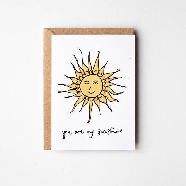 Sunshine Cards - Etsy