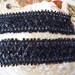 Antique French Jet Beadwork Trims~victorian French Jet Beadwork Panels ...