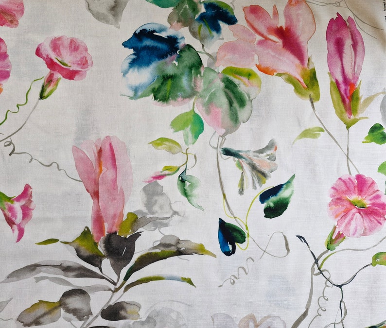 Designers Guild Japanese Magnolia Cotton Furnishing Fabric - Etsy