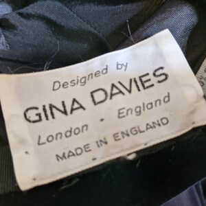 Vintage Silk and Cotton Velvet Beret-1960s Gina Davies Halo Beret - Etsy