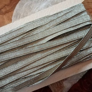 Antique 1920s Gold Lame Braid~1920s Gold Metallic Trim~1920s Lame ...