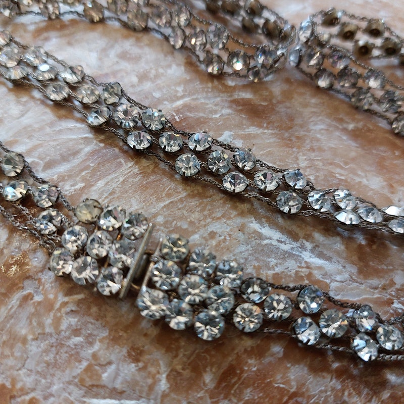 Rhinestone Belt - Etsy