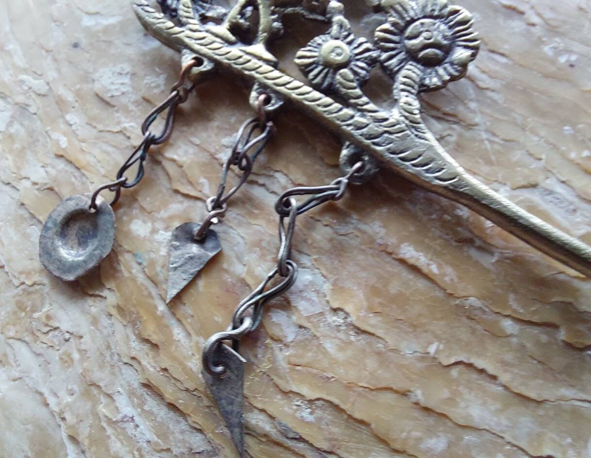 Antique Peruvian Tupu Pin-1800s Victorian Peruvian Shawl Pin - Etsy