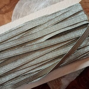 Antique 1920s Gold Lame Braid~1920s Gold Metallic Trim~1920s Lame ...