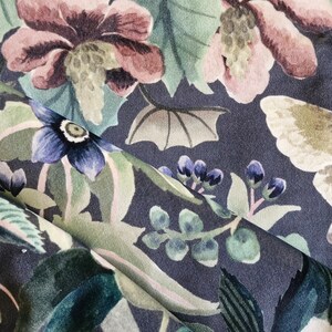 Designers Guild Ikebana Velvet Fabric-designers Cotton Velvet ...