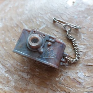 1940s Celluloid Stanhope Camera Brooch- 1930s to 40s Celluloid Lauda ...