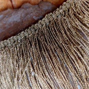 Antique French Metallic Fringing-1800s French Textiles-antique French ...