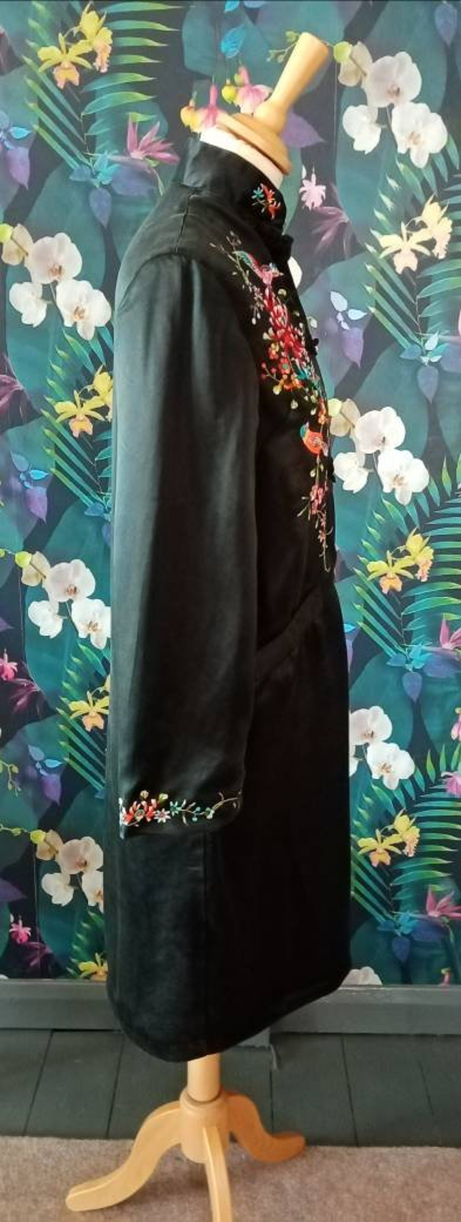 Vintage Embroidered Chinese Silk Jacket-1920s-30s Chinese | Etsy