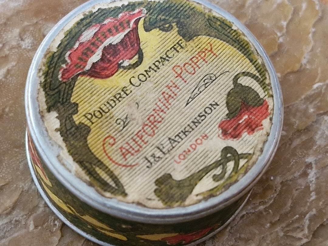 Antique Powder Compact-1920s Powder Compact J&E Atkinson London-1920s ...