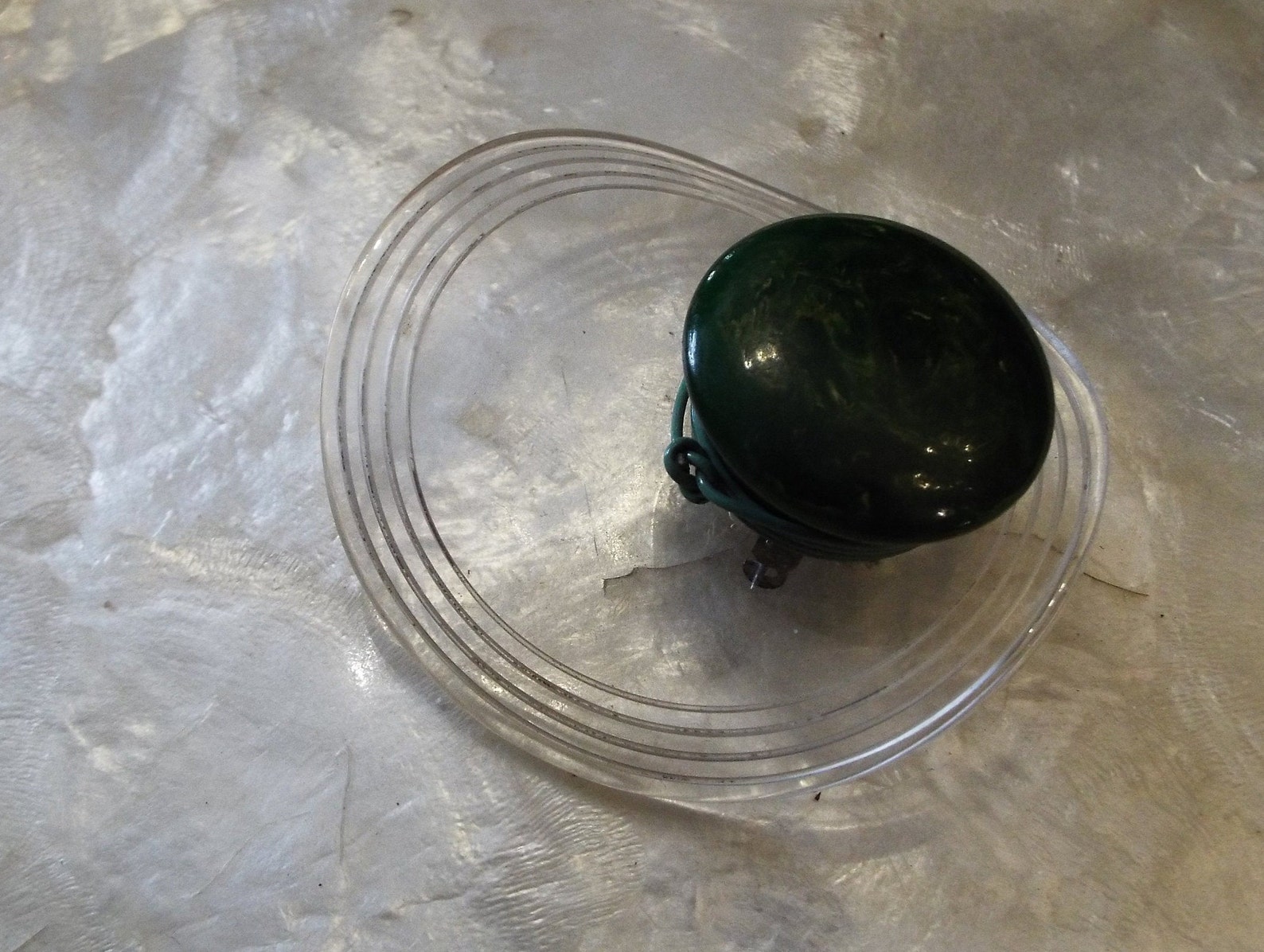 Vintage Lucite Brooch1940s Lucite Brooch With Bakelite - Etsy UK