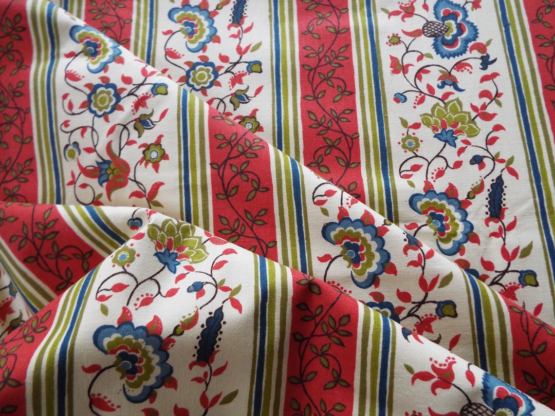 Vintage Greeff "of Calico and Covelets" Cotton Fabric~1980s Greeff for ...