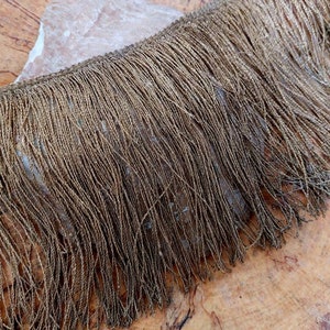 Antique French Metallic Fringing-1800s French Textiles-antique French ...