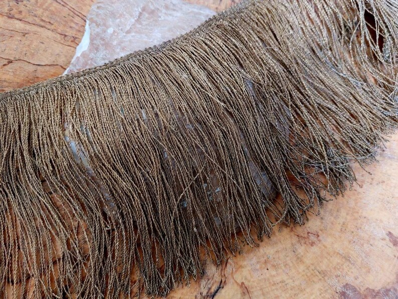 Antique French Metallic Fringing-1800s French Textiles-antique - Etsy