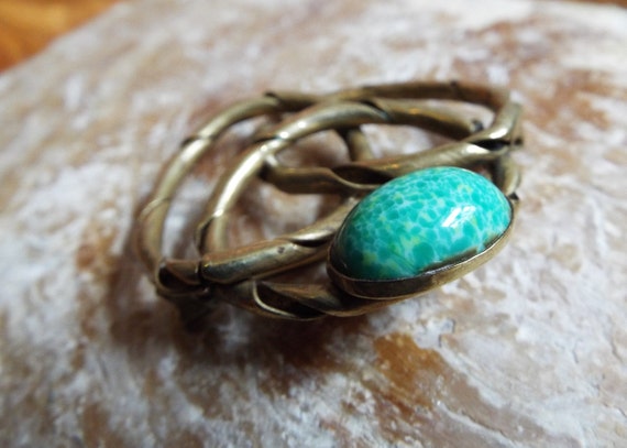 Antique Gilt Metal Knot Brooch~Early 1900s Knot Brooc… - Gem Antique Gilt Metal Knot Brooch~Early 1900s Knot Brooc… - Gem
