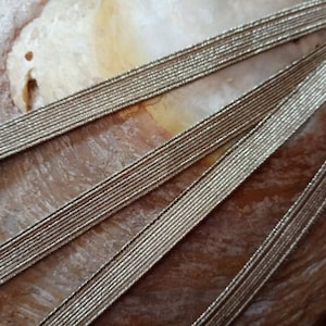 Antique 1920s Gold Lame Braid~1920s Gold Metallic Trim~1920s Lame ...