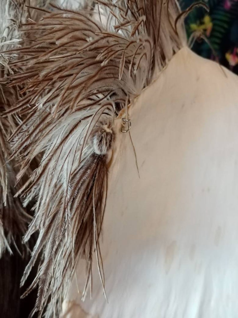 Antique Ostrich Feather Cape - 1920s Ostrich Feather Cape - Etsy