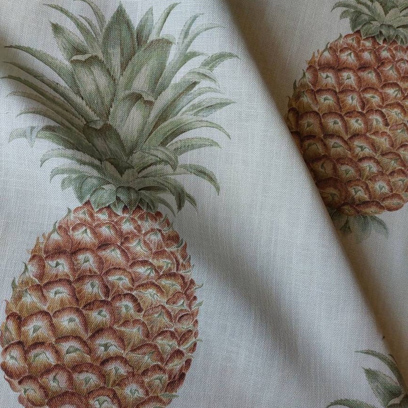 Pineapple Fabric - Etsy