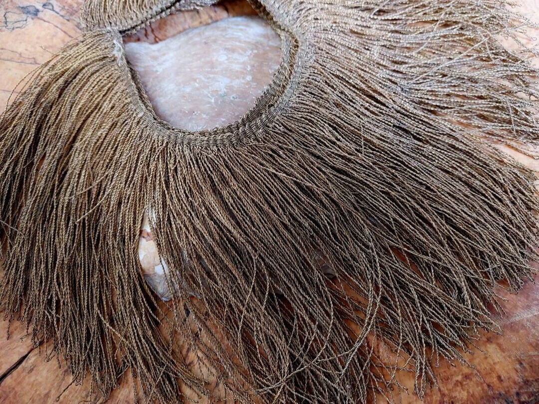 Antique French Metallic Fringing-1800s French Textiles-antique French ...