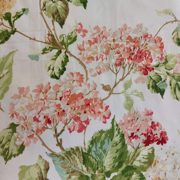 Hydrangea Fabric - Etsy