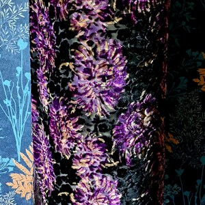 Vintage Devore Fringed Shawl-1930s Burnout Velvet Shawl-art Deco Devore ...