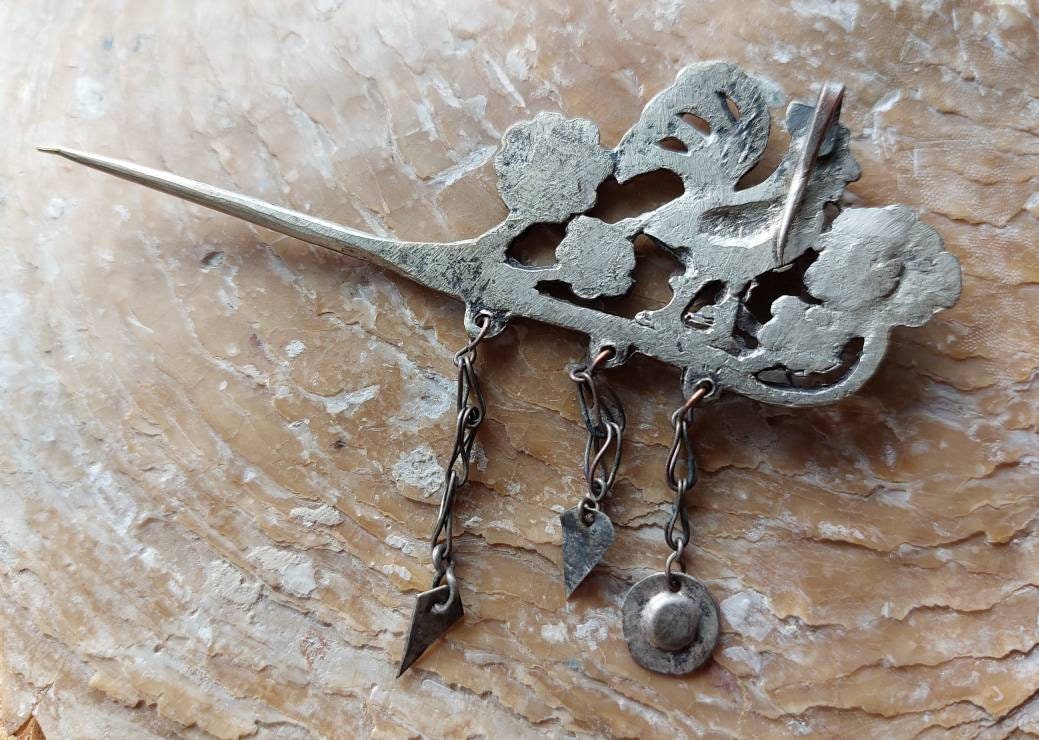 Antique Peruvian Tupu Pin-1800s Victorian Peruvian Shawl Pin - Etsy