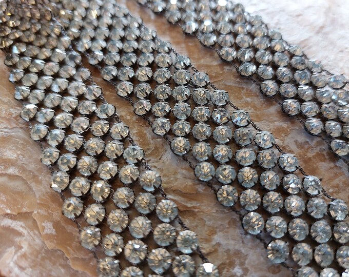 Antique Paste Dress Trim-1920s Paste Costume Dress Trim-antique 1920s ...