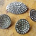 Antique Paste Buttons-1920s Paste Buttons-flapper Era Costume Buttons ...