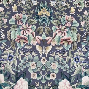 Designers Guild Ikebana Velvet Fabric-designers Cotton Velvet ...